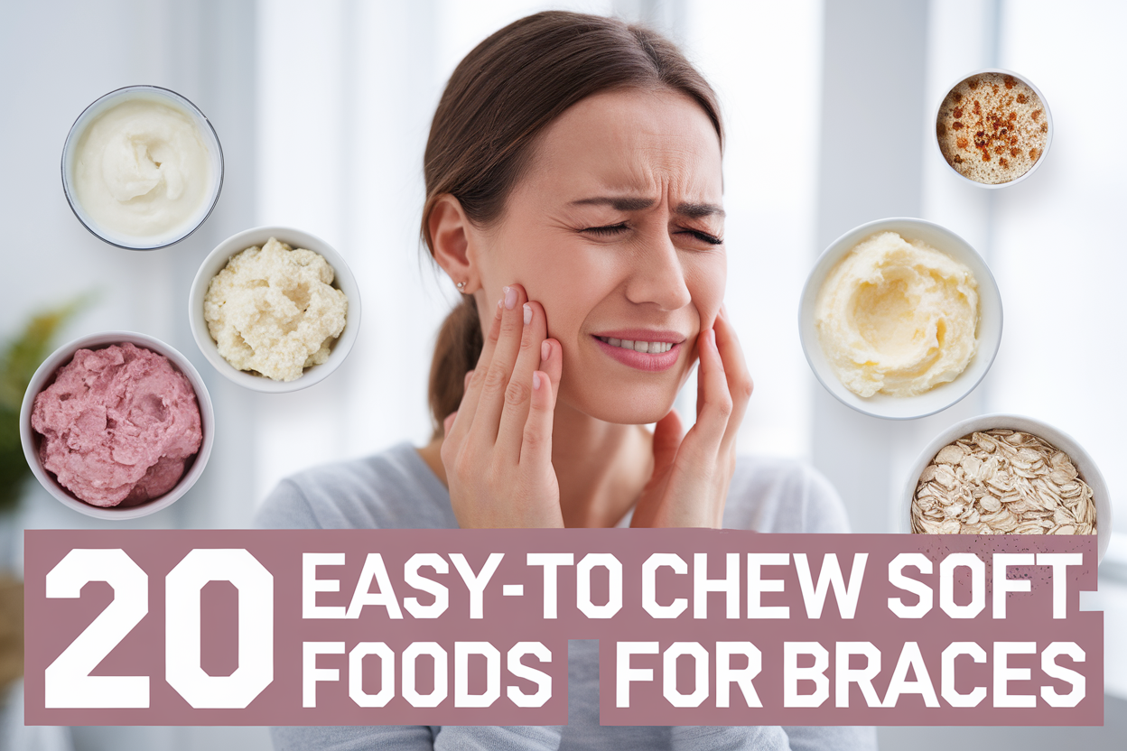 20 Delicious & Easy-to-Chew Soft Foods for Braces - Orthodontic Braces Care